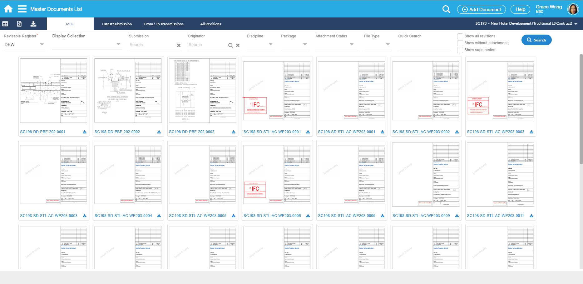 MDL - Master Documents List